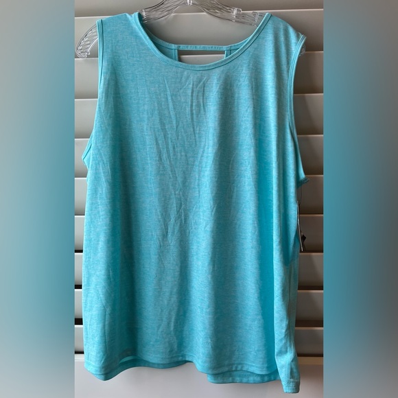 Ideology | Tops | Ideology Performance Nwt X Top Crystal Mist Teal ...
